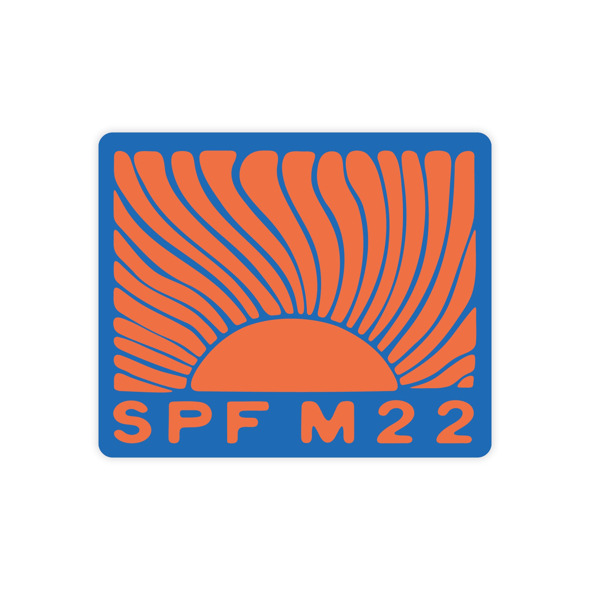 SPF M22 STICKER