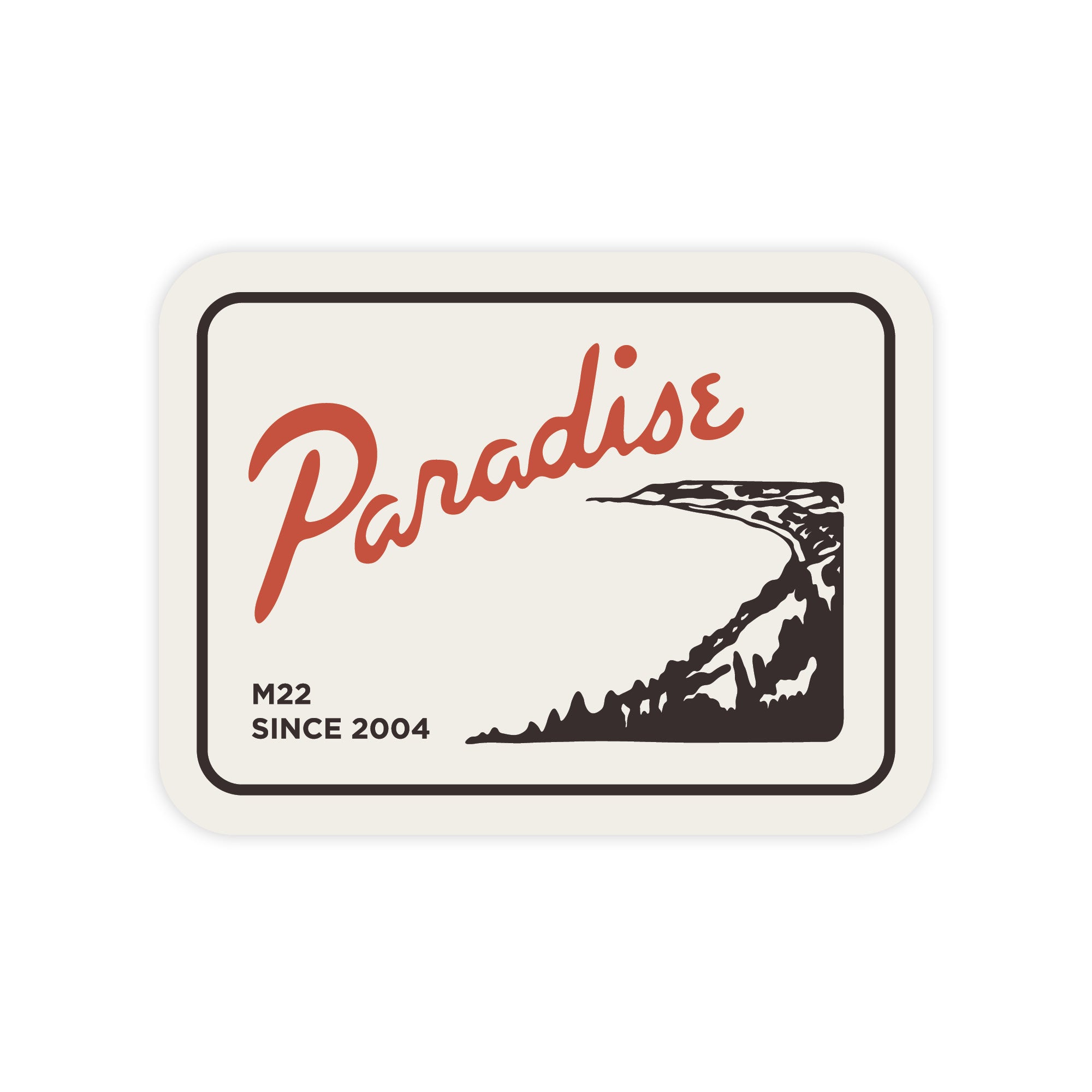 PARADISE STICKER – M22