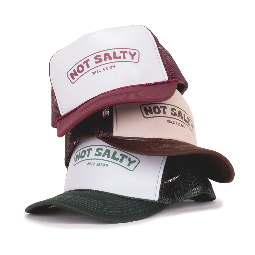 NOT SALTY TRUCKER HAT – M22