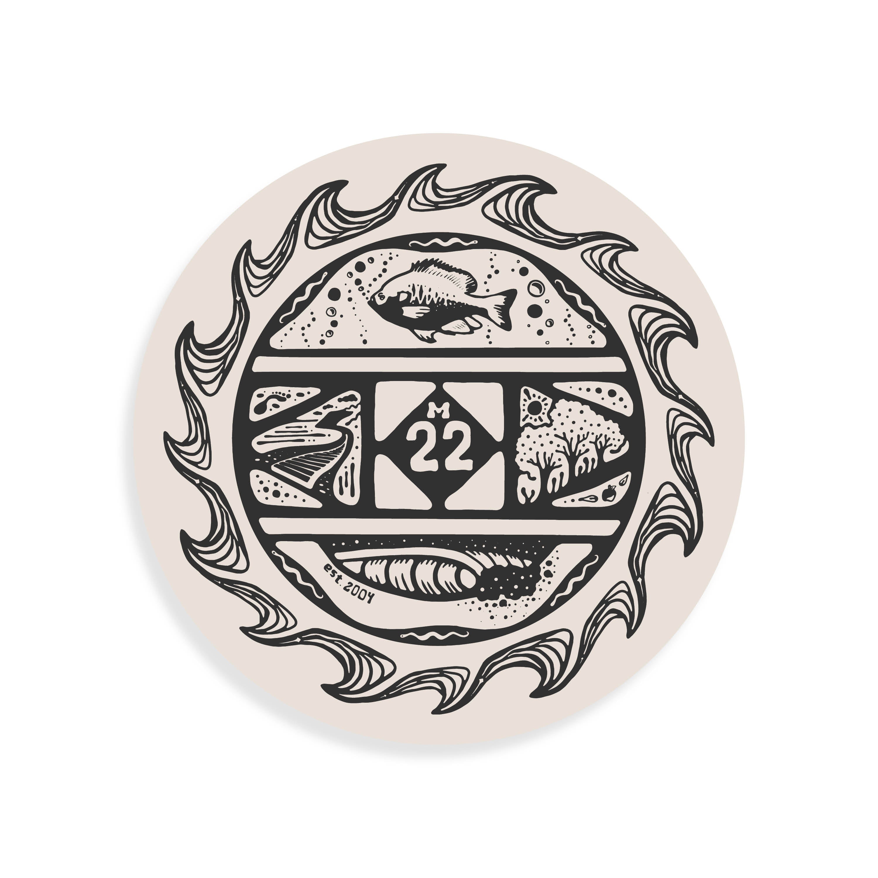 NATURE WHEEL STICKER – M22