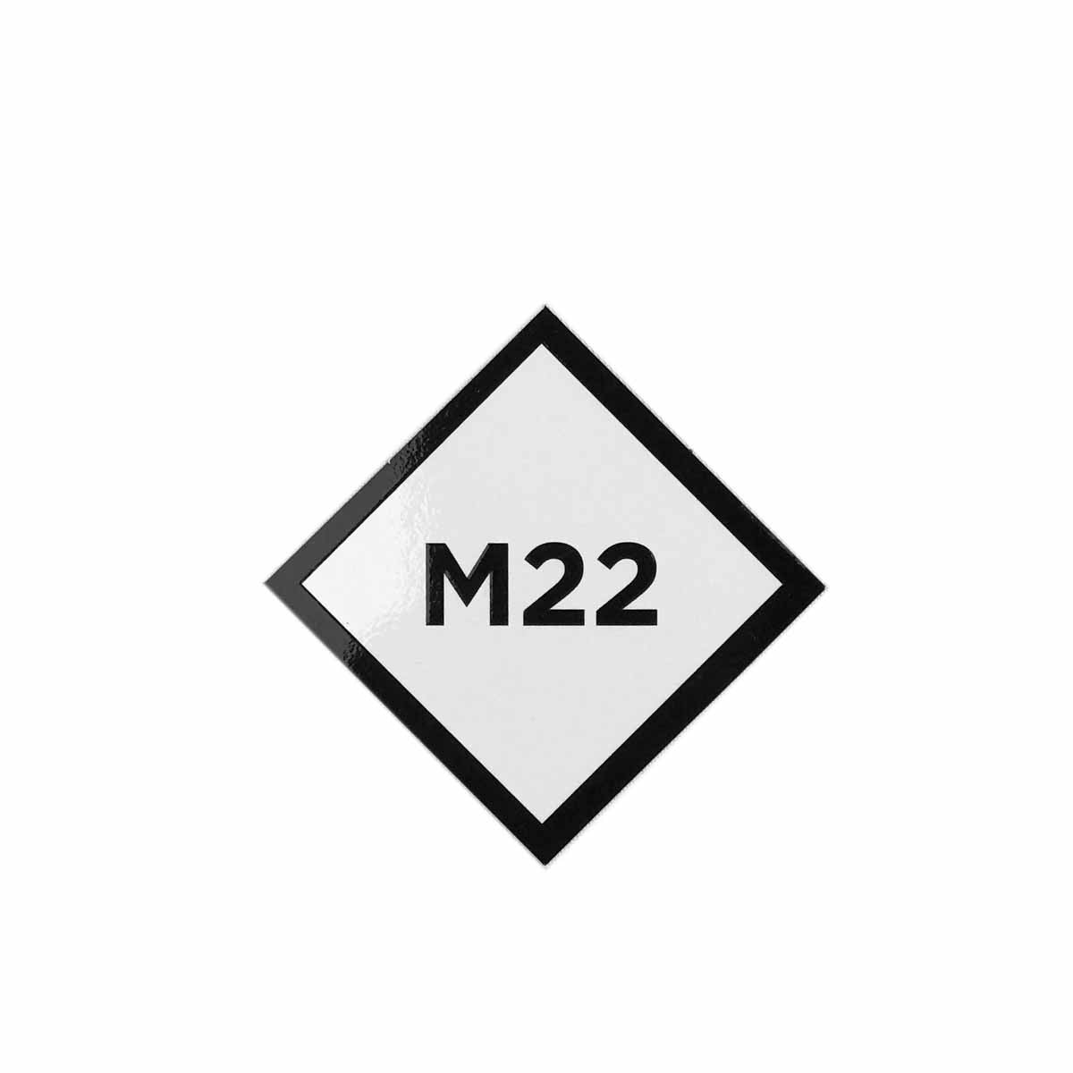 M22 ICON STICKER